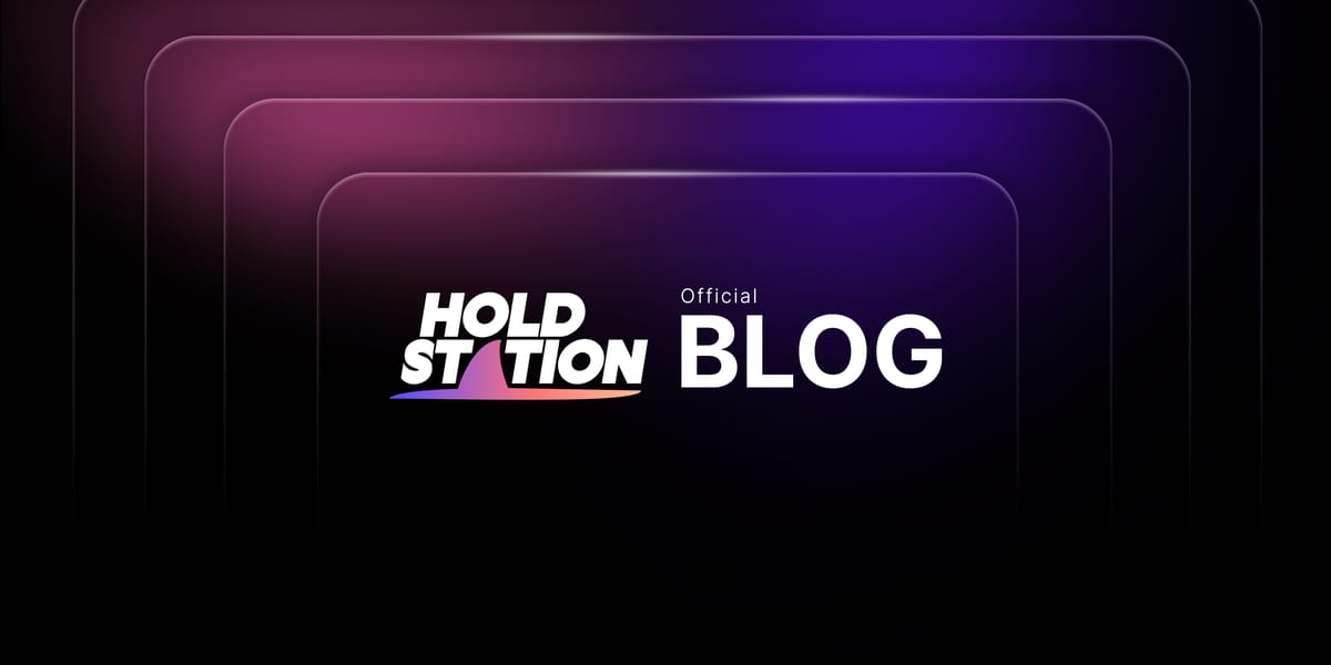 Product Update - Holdstation.blog